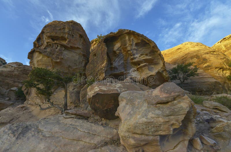 Little Petra, Jordan stock photo. Image of city, desert - 85715312
