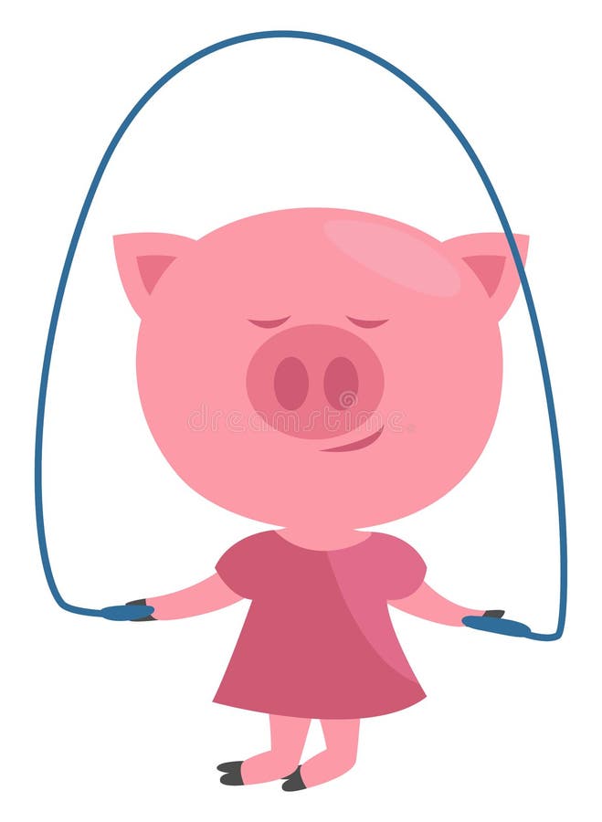 Jumping Ropeillustrationvector Stock Illustrations – 1 Jumping ...