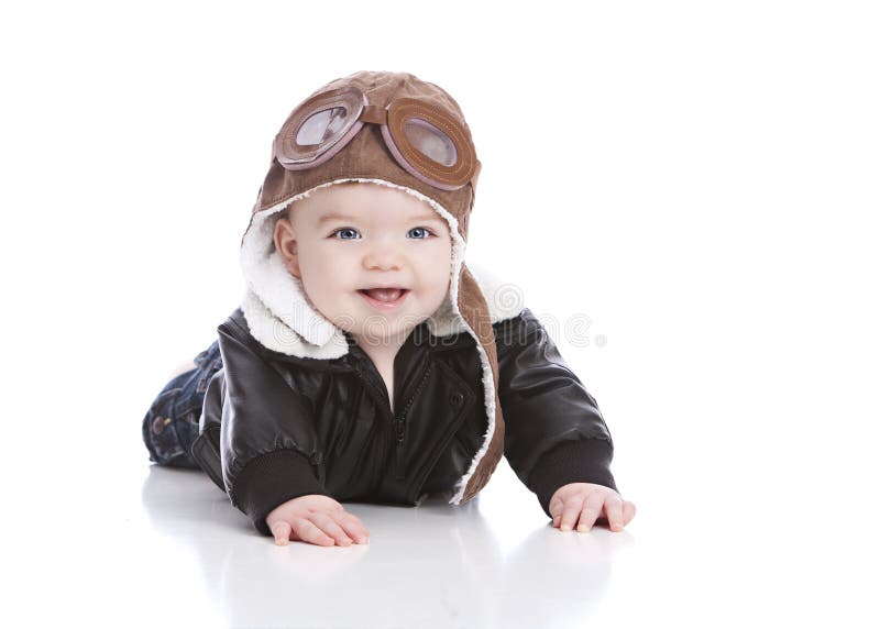 Little Pilot stock photo. Image of toes, white, pilot - 43032620