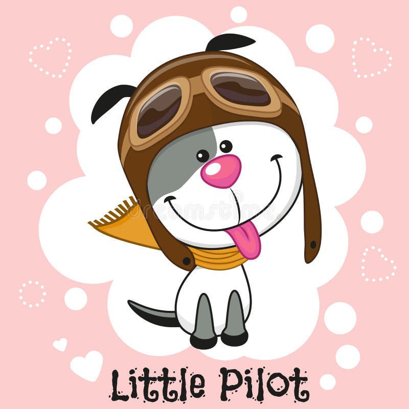 Little Pilot stock vector. Illustration of hispanic, cartoon - 54320600