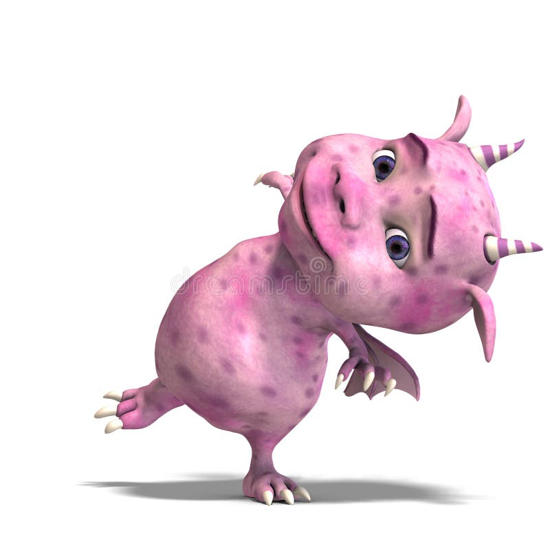 Toon Dragon stock illustration. Illustration of fabelwesen - 550526