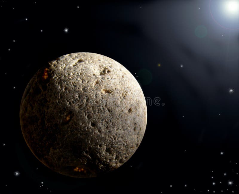 Little planet. stock illustration. Illustration of asteroid - 56019685