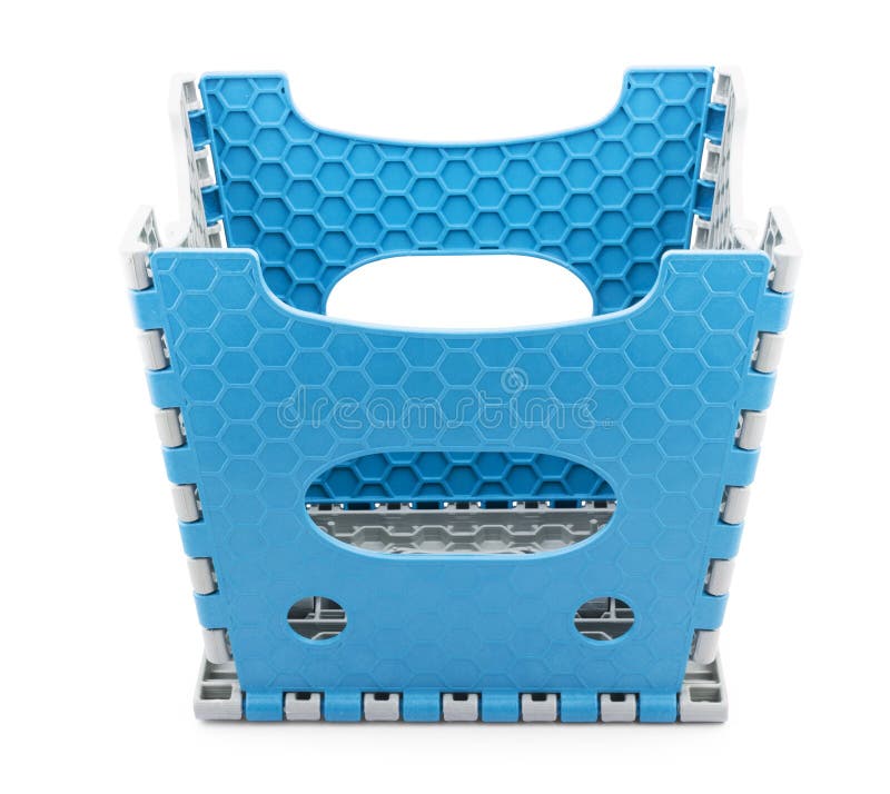 Little Plastic Chair Isolated on White Background Stock Photo - Image ...