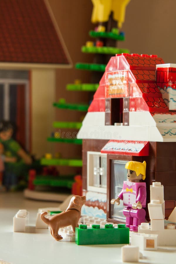 Little plastic toy`s world editorial photography. Image of home - 80210667