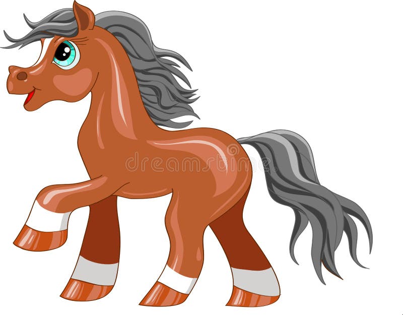 Pony Stock Illustrations – 29,521 Pony Stock Illustrations, Vectors ...