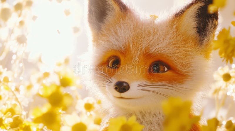 Little Prince. Little Fox Prince Stock Photo - Image of little, fluffy ...