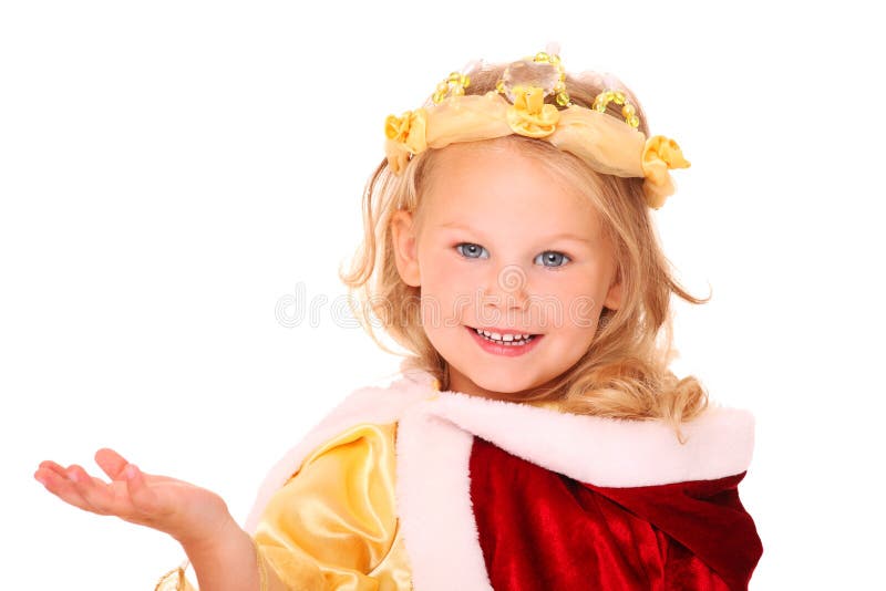 Little princess stock image. Image of gentleness, humility - 5837033