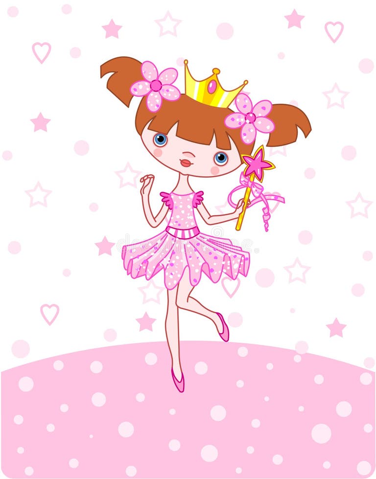 Little Princess Ballerina Stock Illustrations – 2,684 Little Princess ...