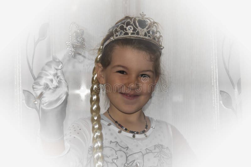 Beautiful little princess stock photo. Image of beautiful - 87536470