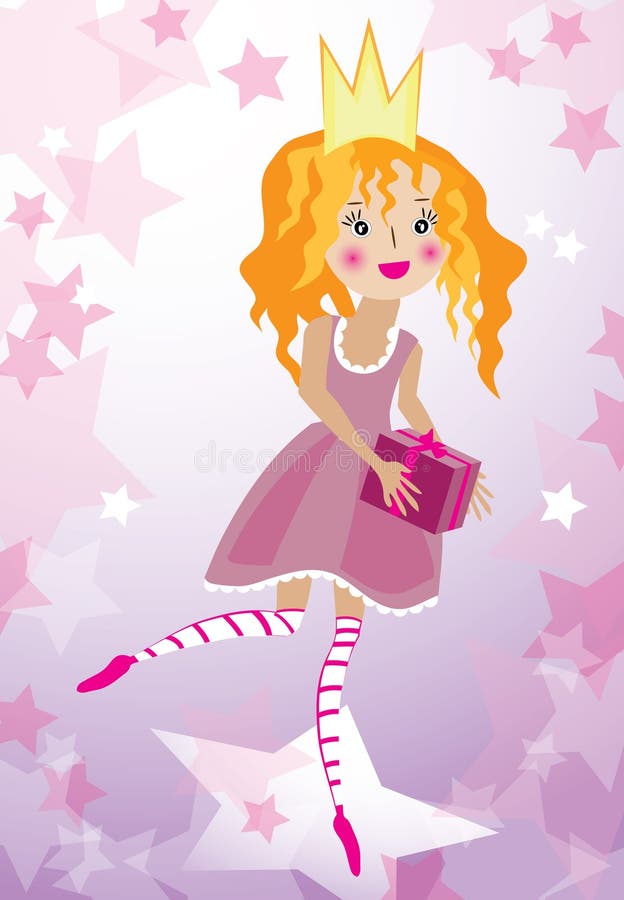 Little nice princess kit stock vector. Illustration of birthday - 39435946