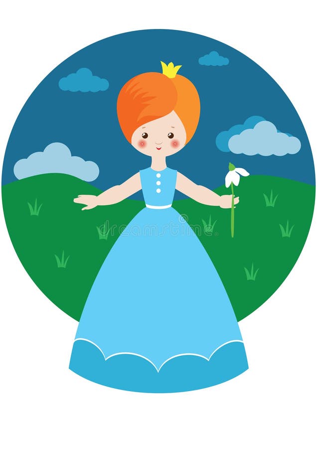 Little Princess Snowdrop Stock Illustrations – 11 Little Princess ...