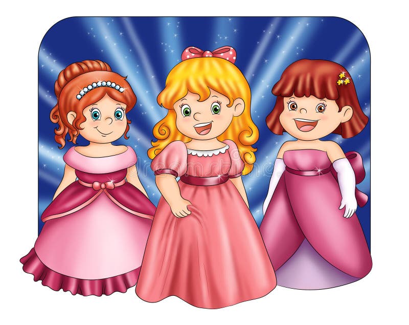Princesses Dance Stock Illustrations – 45 Princesses Dance Stock ...