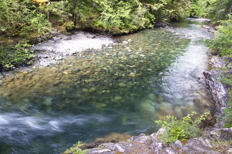 Little Qualicum River Provincial Park Stock Image - Image of canada ...