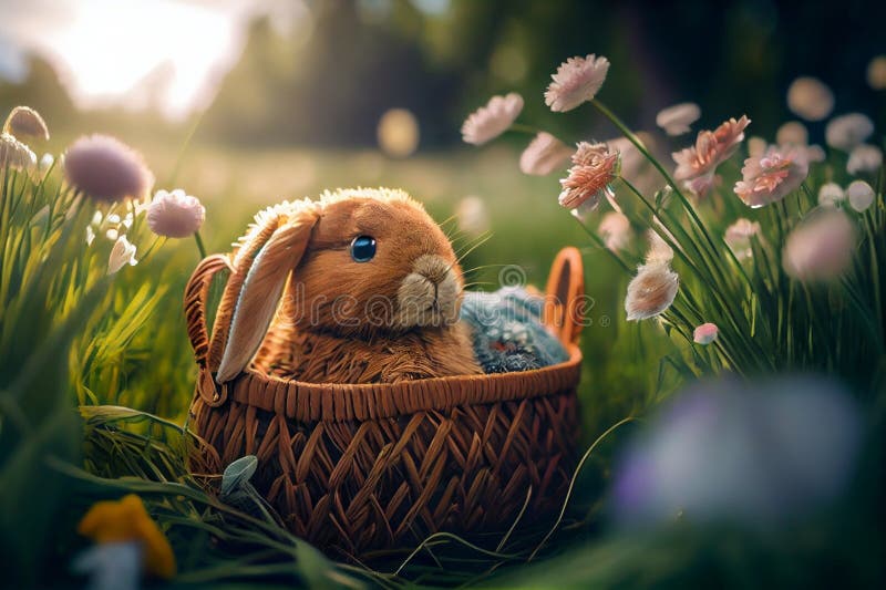 Rabbit Eating Grass Stock Illustrations – 339 Rabbit Eating Grass Stock ...