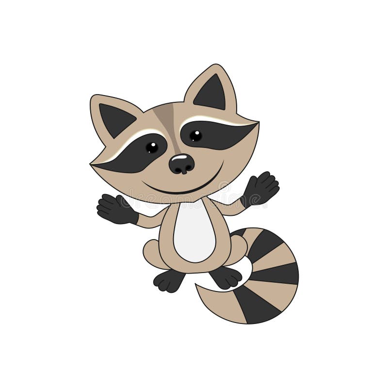 Gray Raccoon Stock Illustrations – 826 Gray Raccoon Stock Illustrations ...