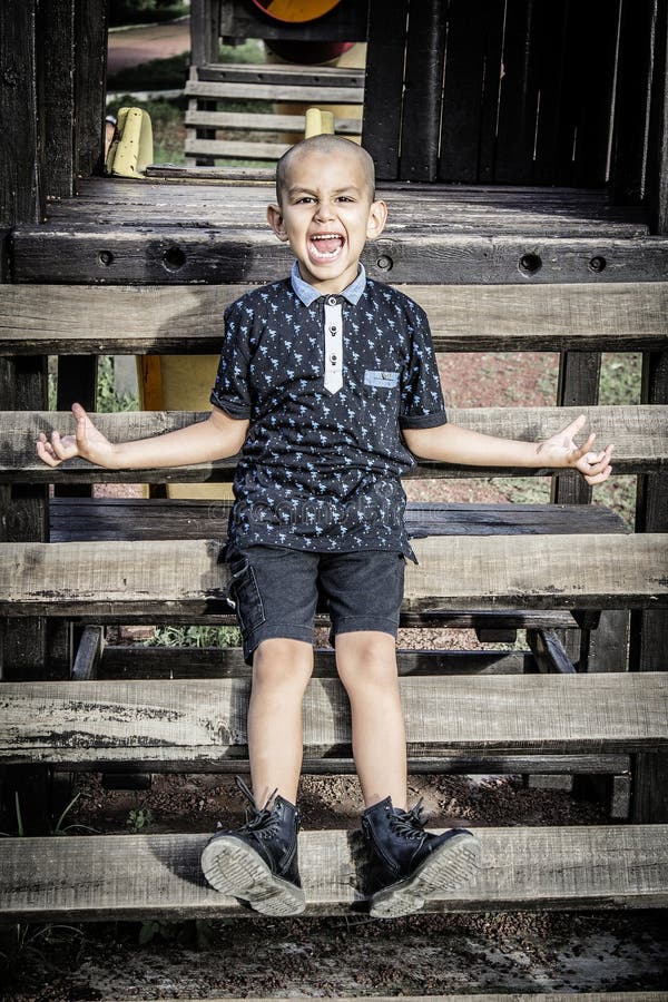 Little rebellious stock photo. Image of alone, discipline - 81053566