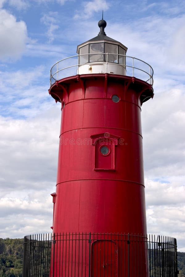 Little Red Lighthouse stock image. Image of light, lighthouse - 174609