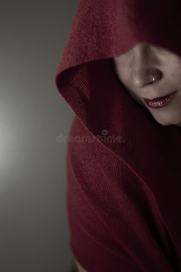 Little Red Riding Hood stock photo. Image of smile, fairy - 21163416