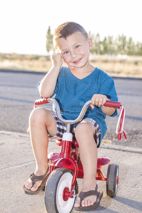 Little rider stock photo. Image of bike, biking, front - 32374056