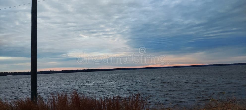 Little River Bridge stock photo. Image of sunset, horizon - 234379928