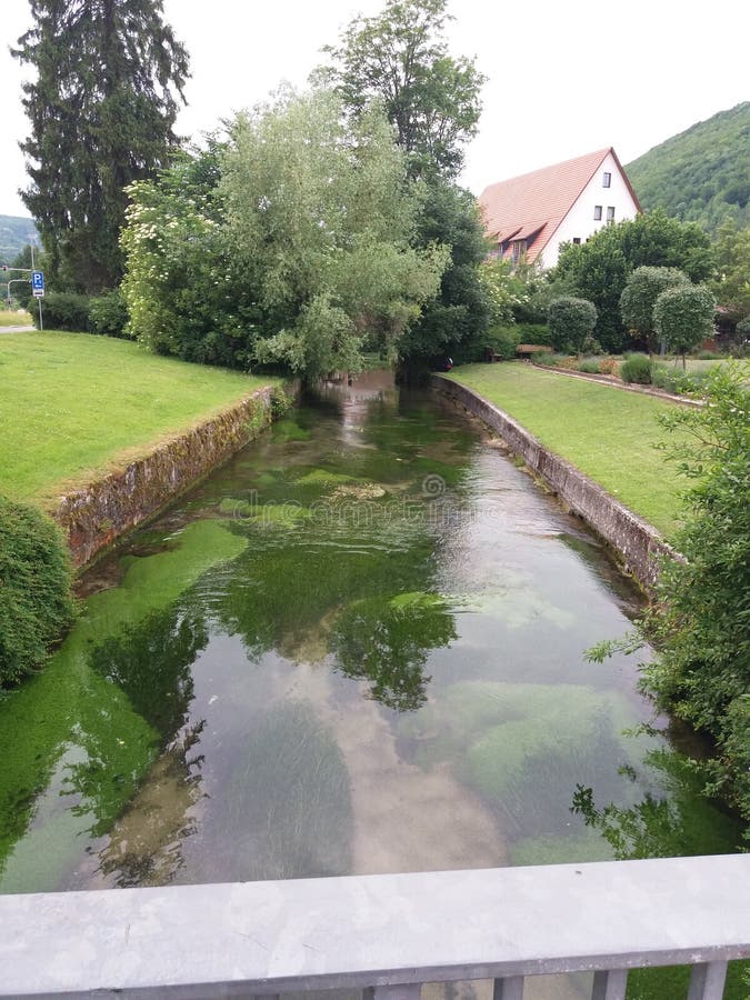 Little river stock image. Image of river, green, little - 94450083