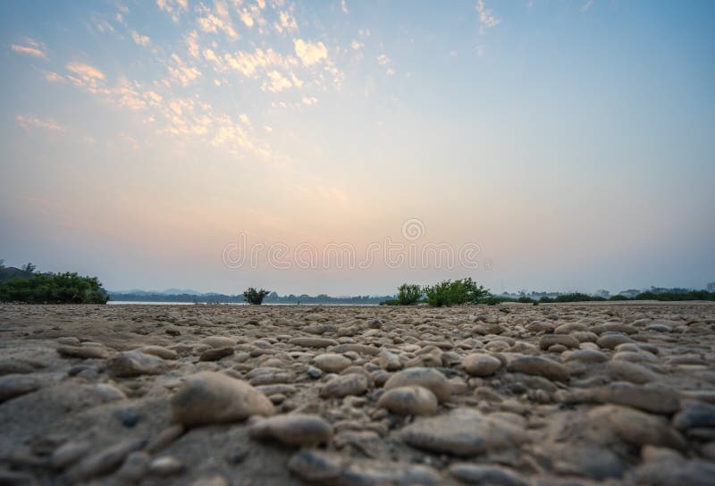Little river rock pebbles stock photo. Image of pattern - 112187676