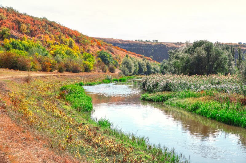 Little River Valley stock photo. Image of summer, rock - 270603804