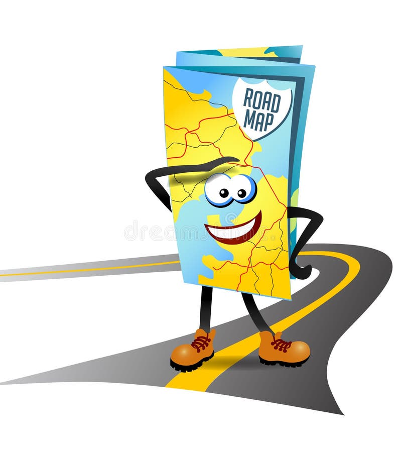 Cartoon Road Map Stock Illustrations – 7,035 Cartoon Road Map Stock ...