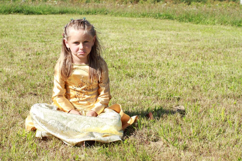 Little princess on a swing stock image. Image of smile - 23901433