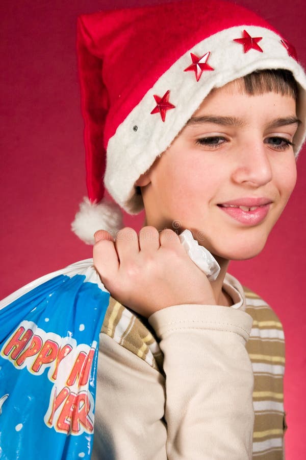 Little santa stock photo. Image of shot, portrait, small - 11186476