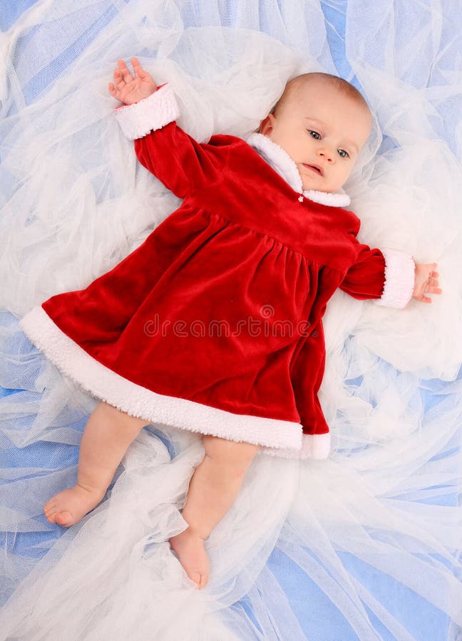 Little Santa. stock photo. Image of costume, adorable - 17937220
