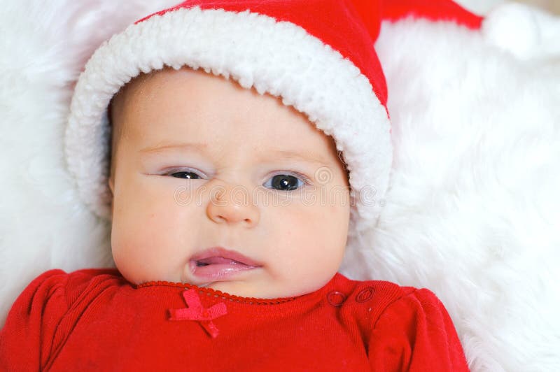 Little Santa stock photo. Image of isolated, excitemant - 21946688