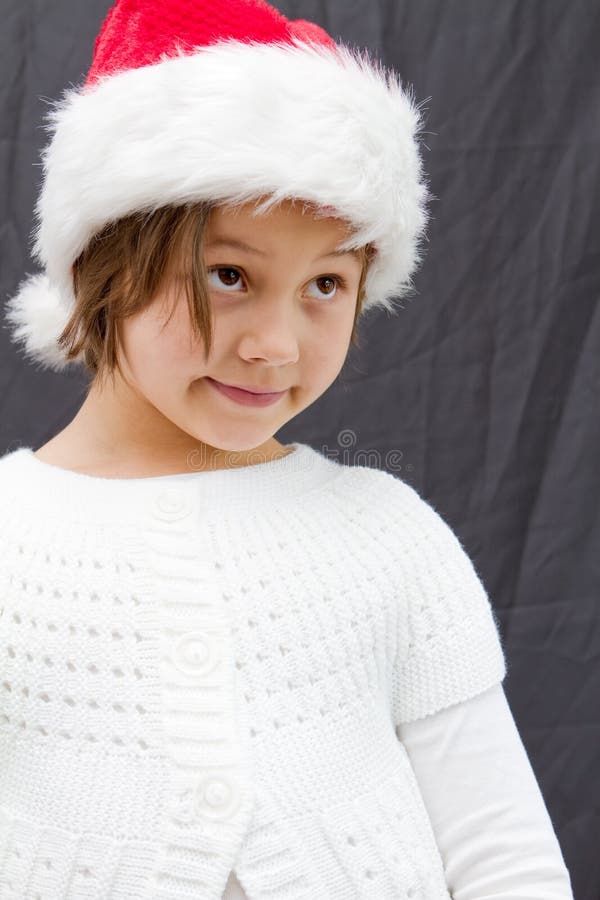 Little santa stock image. Image of december, childhood - 22020511