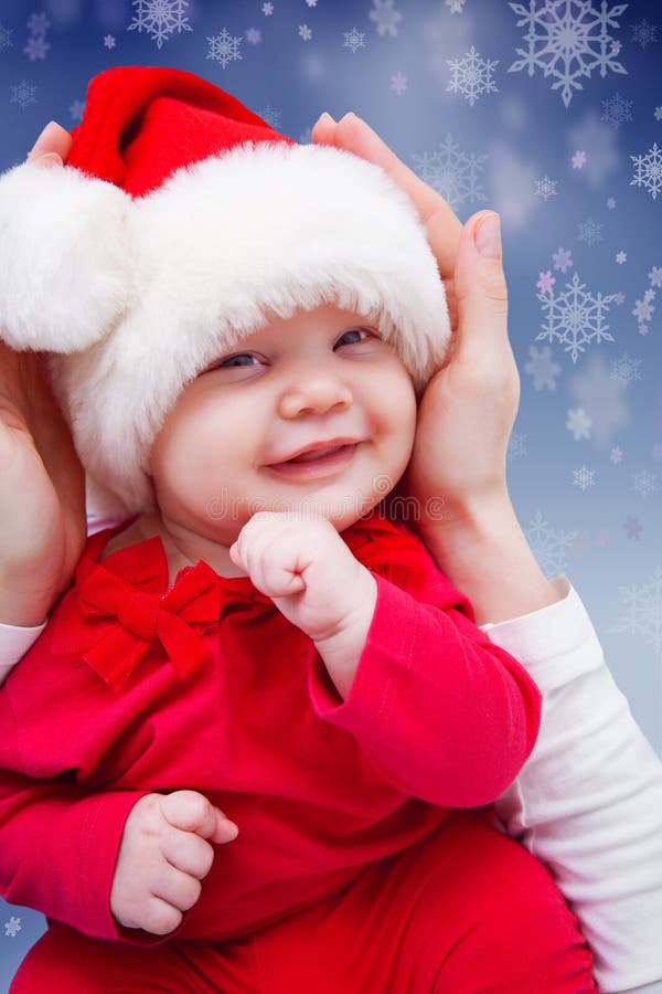 Little Santa stock image. Image of celebration, night - 27602163