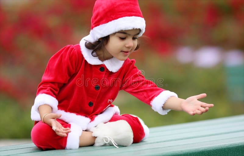 Little santa stock photo. Image of baby, holidays, happiness - 7329544