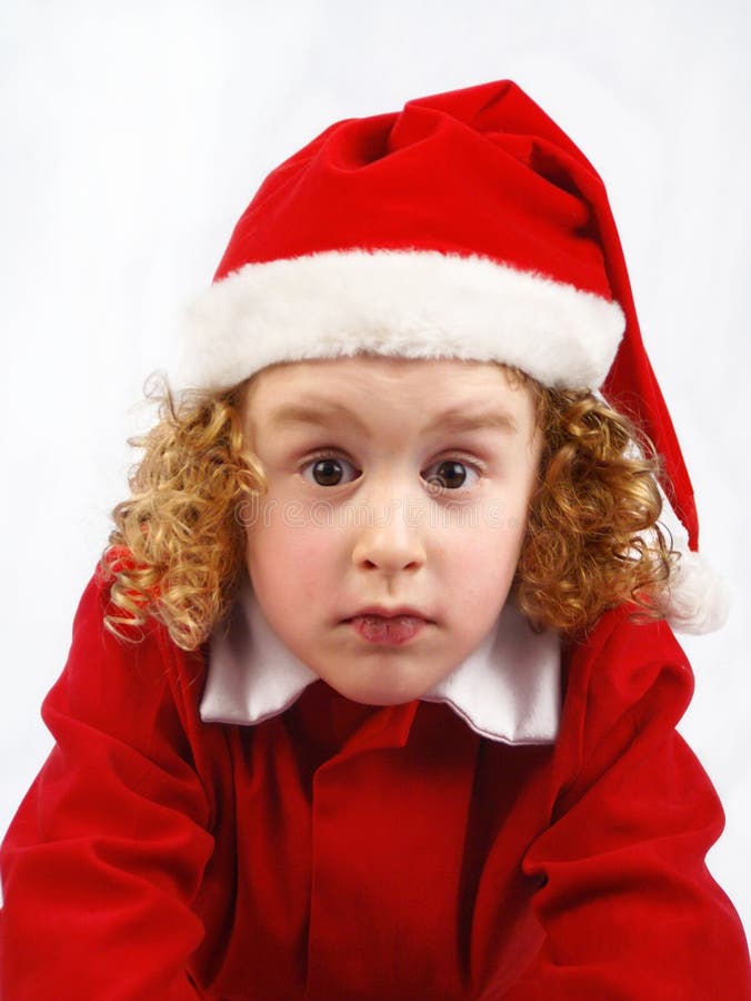 Little Santa Claus stock image. Image of anticipation - 3961813
