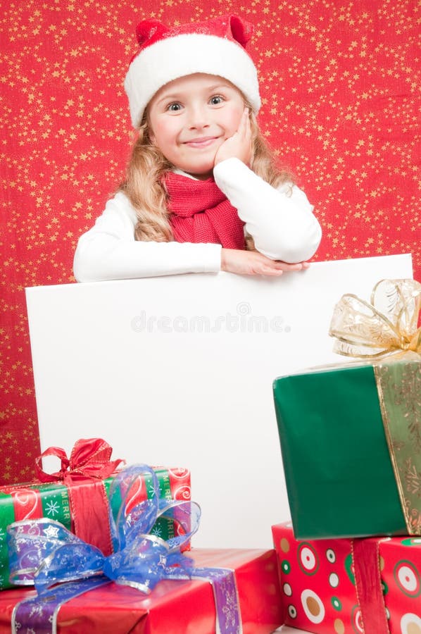 Little Santa Claus helper stock photo. Image of cheerful - 16757596