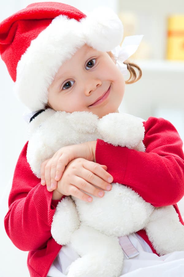 Christmas santa baby stock photo. Image of religion, adorable - 1593616