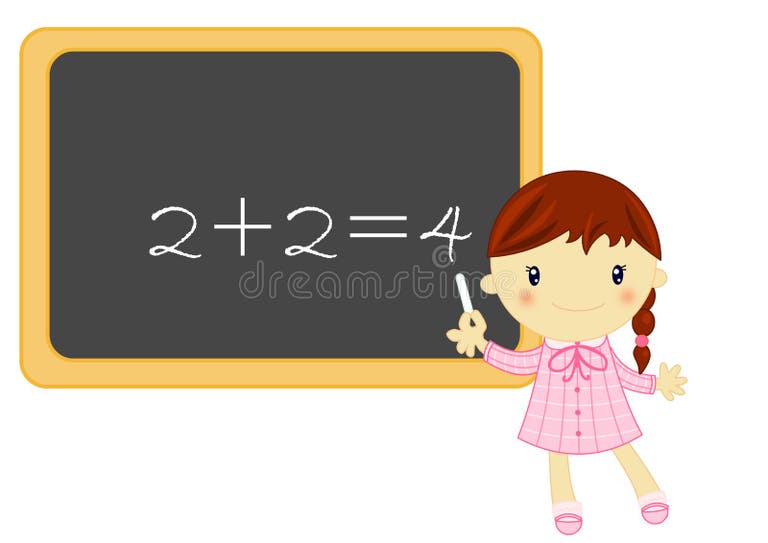 Math Girl Stock Illustrations – 11,078 Math Girl Stock Illustrations ...