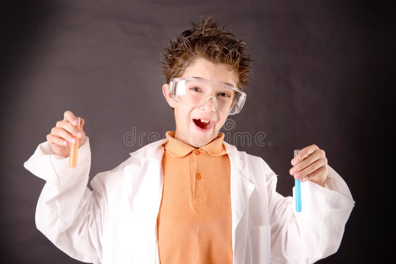Little scientist stock image. Image of class, lifestyle - 54154907