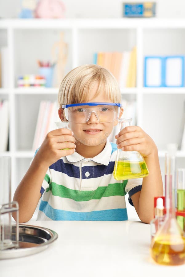Little scientist stock photo. Image of laboratory, conducting - 109974492