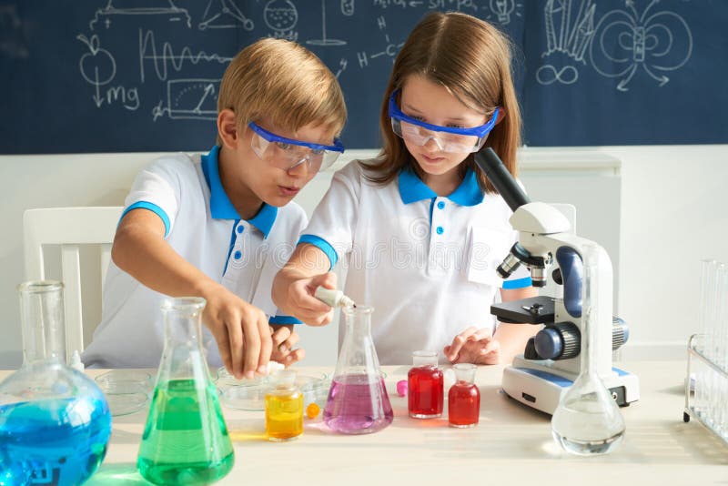 Kids Playing with Color Dyes Stock Image - Image of color, kids: 123951177
