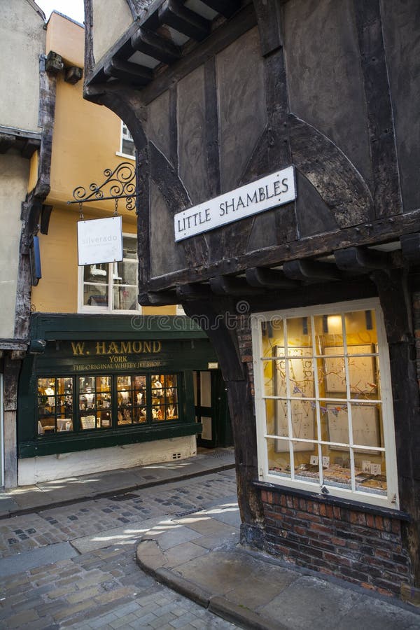Little Shambles in York editorial stock image. Image of city - 59237529
