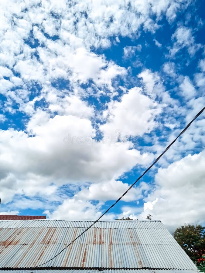 A little sky stock photo. Image of mast, line, skyscraper - 266282274