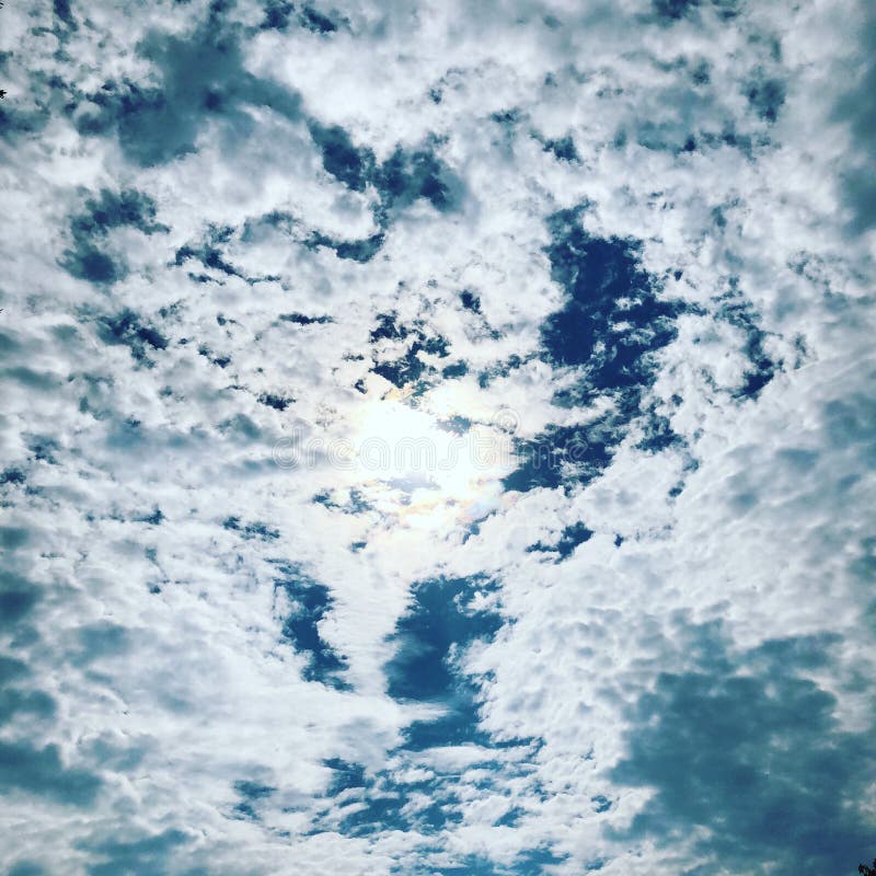 A Little Slice of Heaven, Sky,clouds,sunshine Stock Image - Image of ...