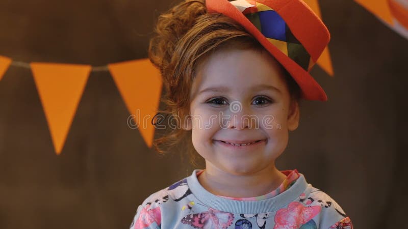 Little smiling cute girl stock video. Video of beauty - 67585255