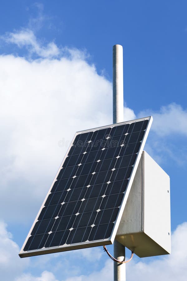 Little solar panel stock image. Image of environment - 16684467