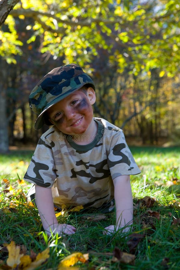 Little Soldier stock photo. Image of halloween, costume - 9019422