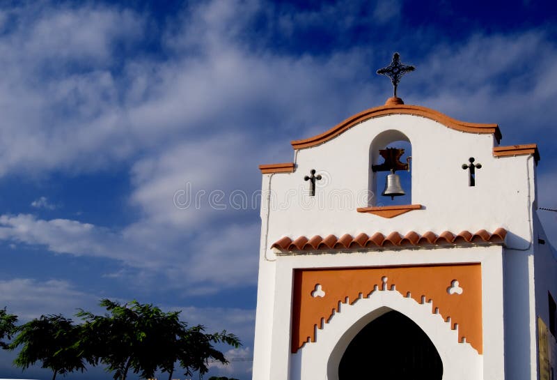 Spanish rural church stock photo. Image of sierra, morisco - 22410096