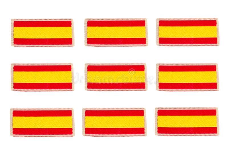 Spanish flags stock photo. Image of state, andalusia - 33439478